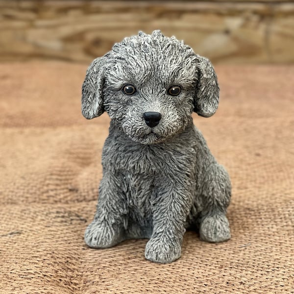 Goldendoodle Statue - Etsy