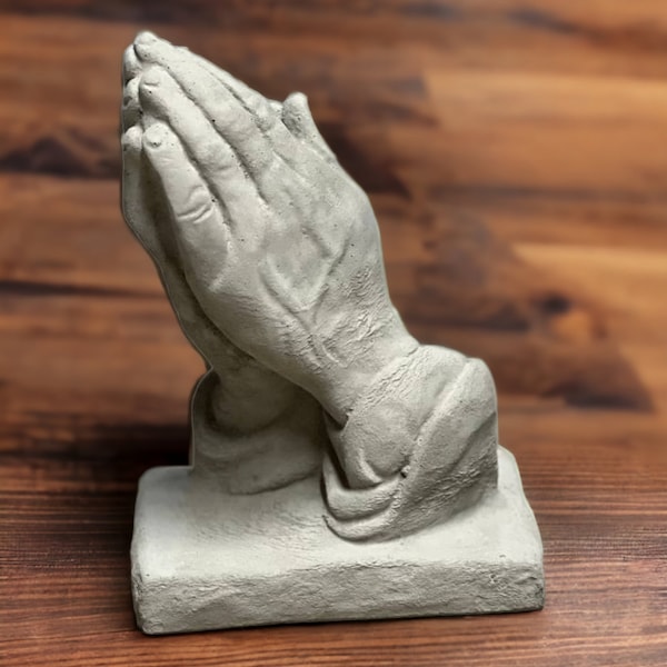 Praying Hands Statue - Etsy