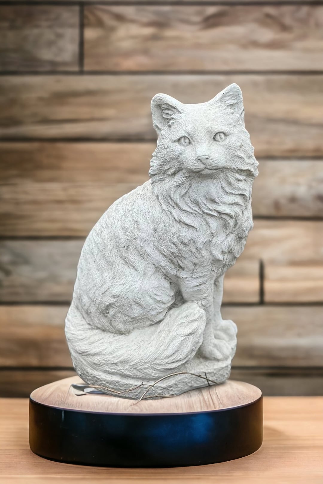 Sitting Cat Statue Concrete Cat Figure Outdoor Pet Memorial - Etsy
