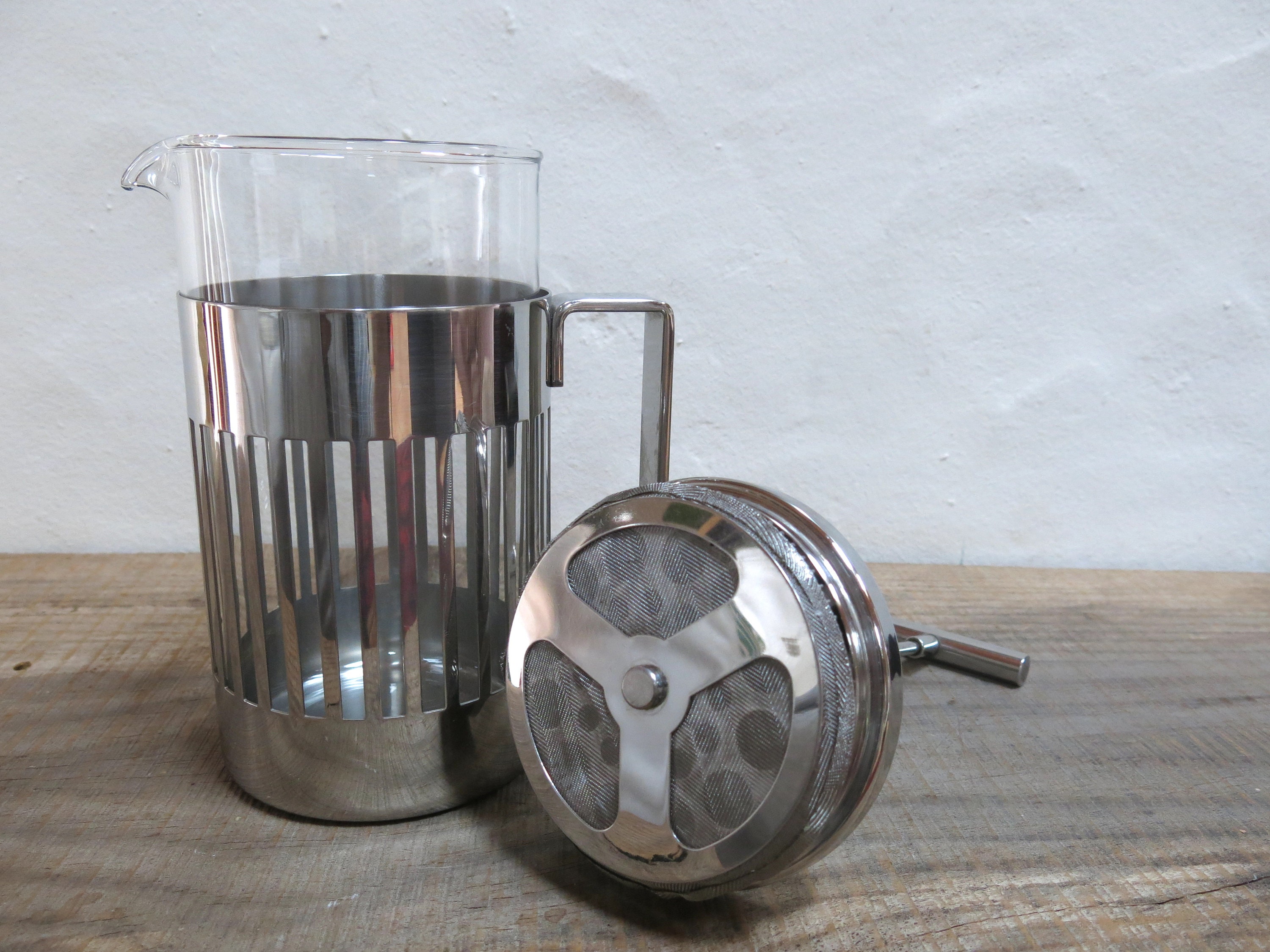 Aldo ROSSI for Alessi 8 Cup Vintage Coffee Press Alessi France French ...