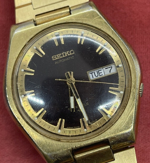 Vintage Seiko 7009- 8079 Watch 17 Jewels Automatic Da… - Gem