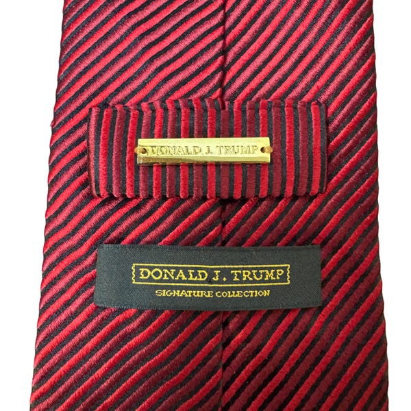Trump Signature Tie - Etsy