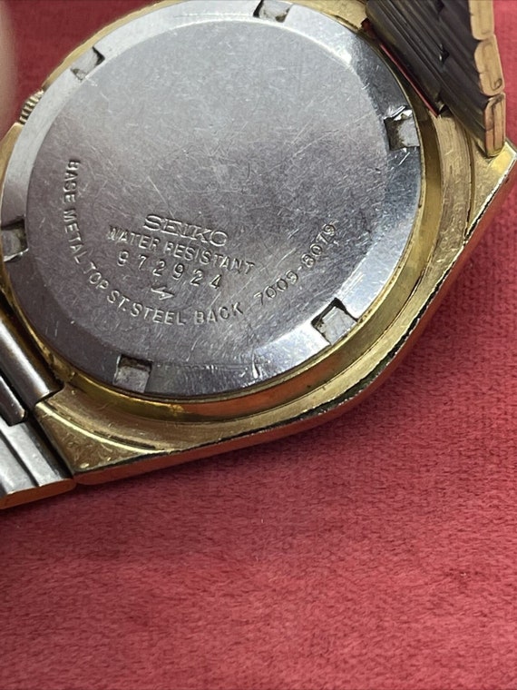 Vintage Seiko 7009- 8079 Watch 17 Jewels Automatic Da… - Gem