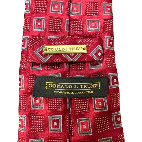 Trump Signature Tie - Etsy