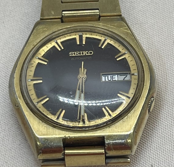 Vintage Seiko 7009- 8079 Watch 17 Jewels Automatic Da… - Gem