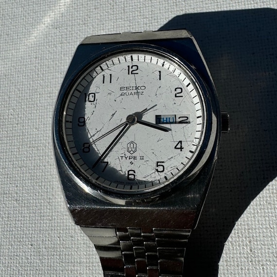 Vintage 1970s Seiko type ii 0903-6000 Quartz Watch - Gem