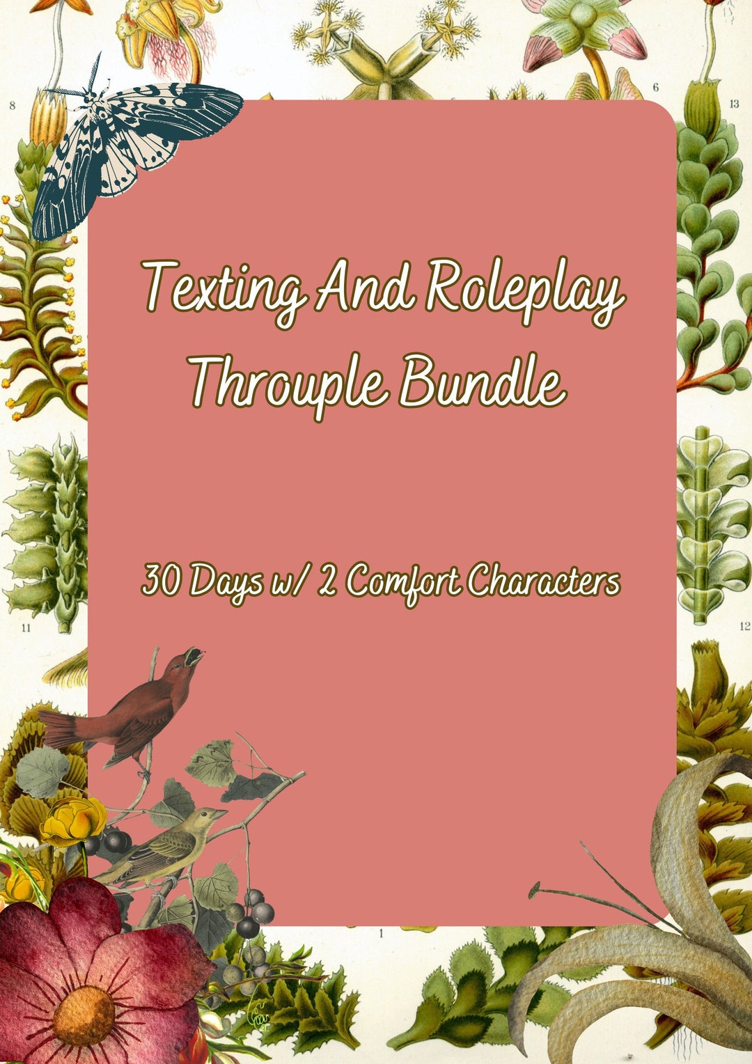 Comfort Character Throuple Roleplay Bundle - Etsy