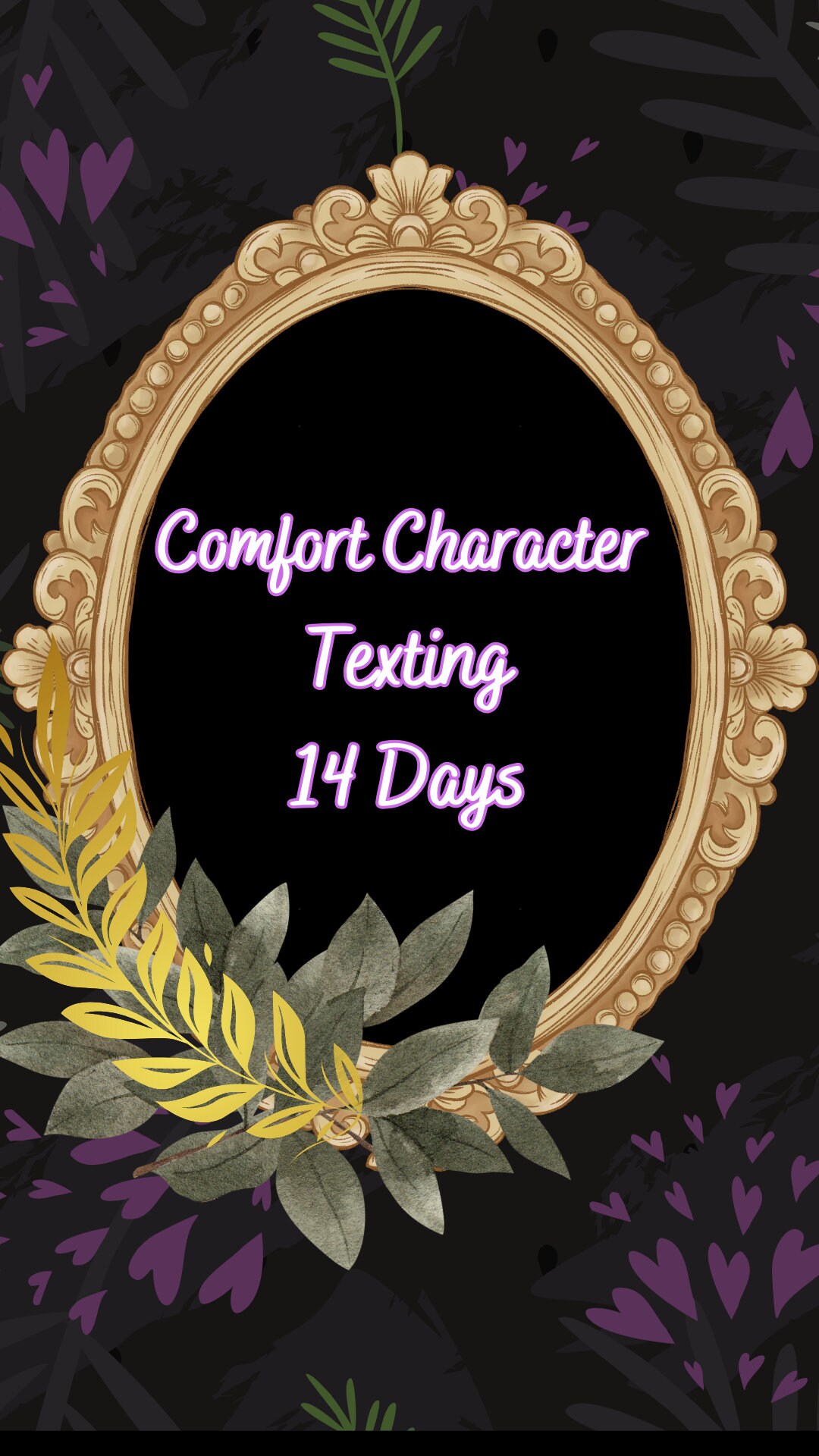 Comfort Character Texting 2 Weeks - Etsy