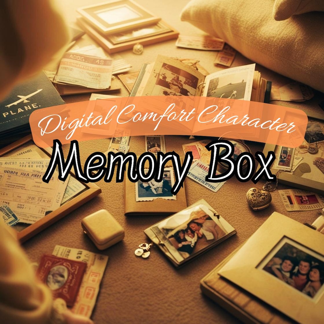 Comfort Character Digital Memory Box - Etsy