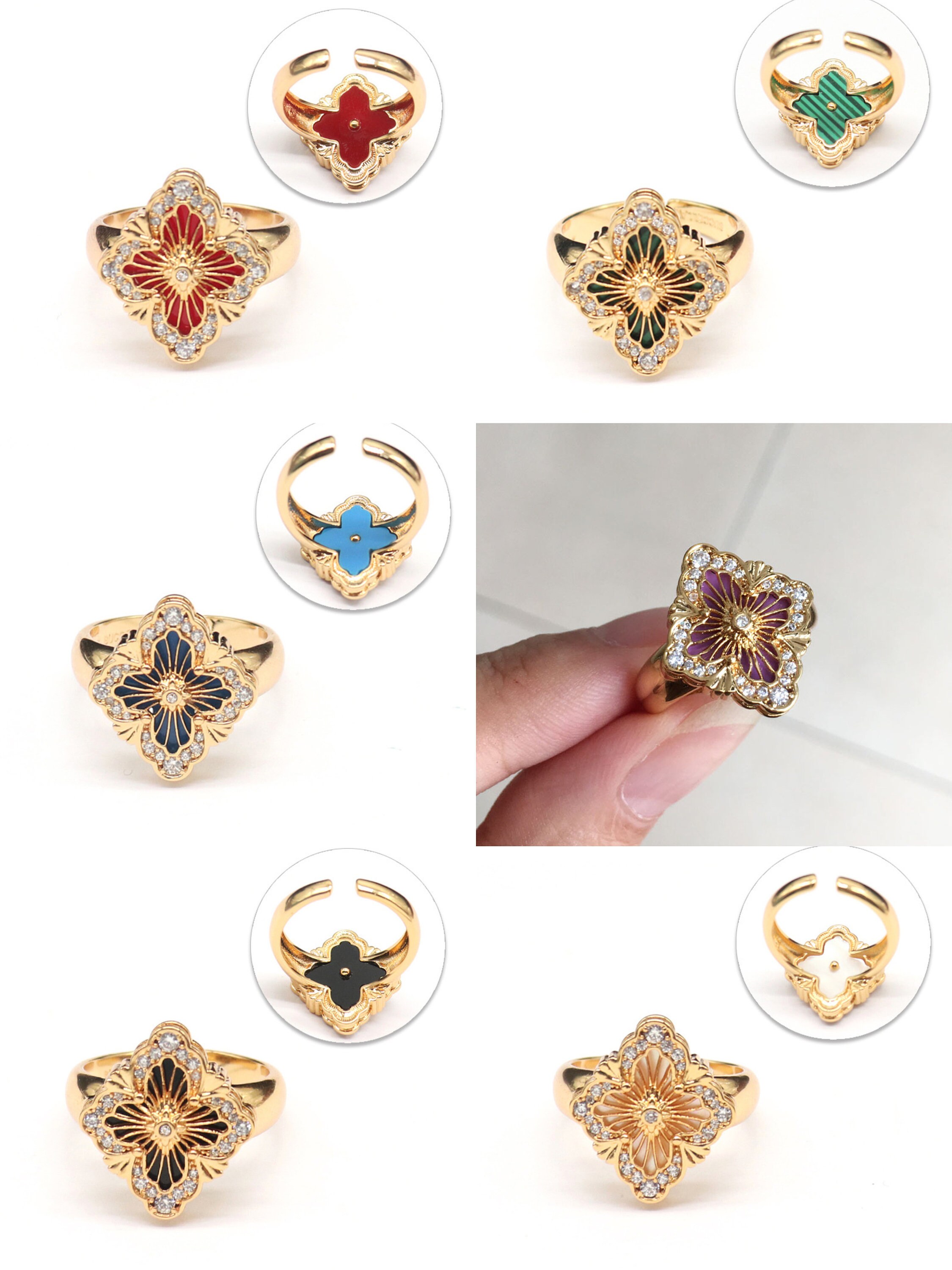 Delicate Temperament Drawing Art Opera Ring Buccellati Style, Best Selling Jewelry, Trending ...