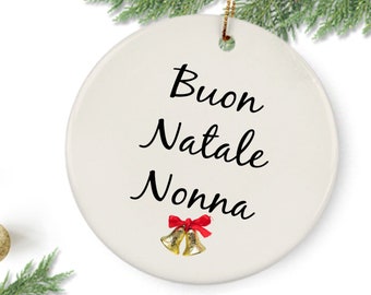 Nonna Italian Ornament - Etsy