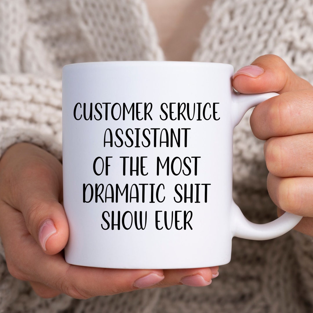 Customer Service Assistant Gift, Customer Service Representative Mug ...