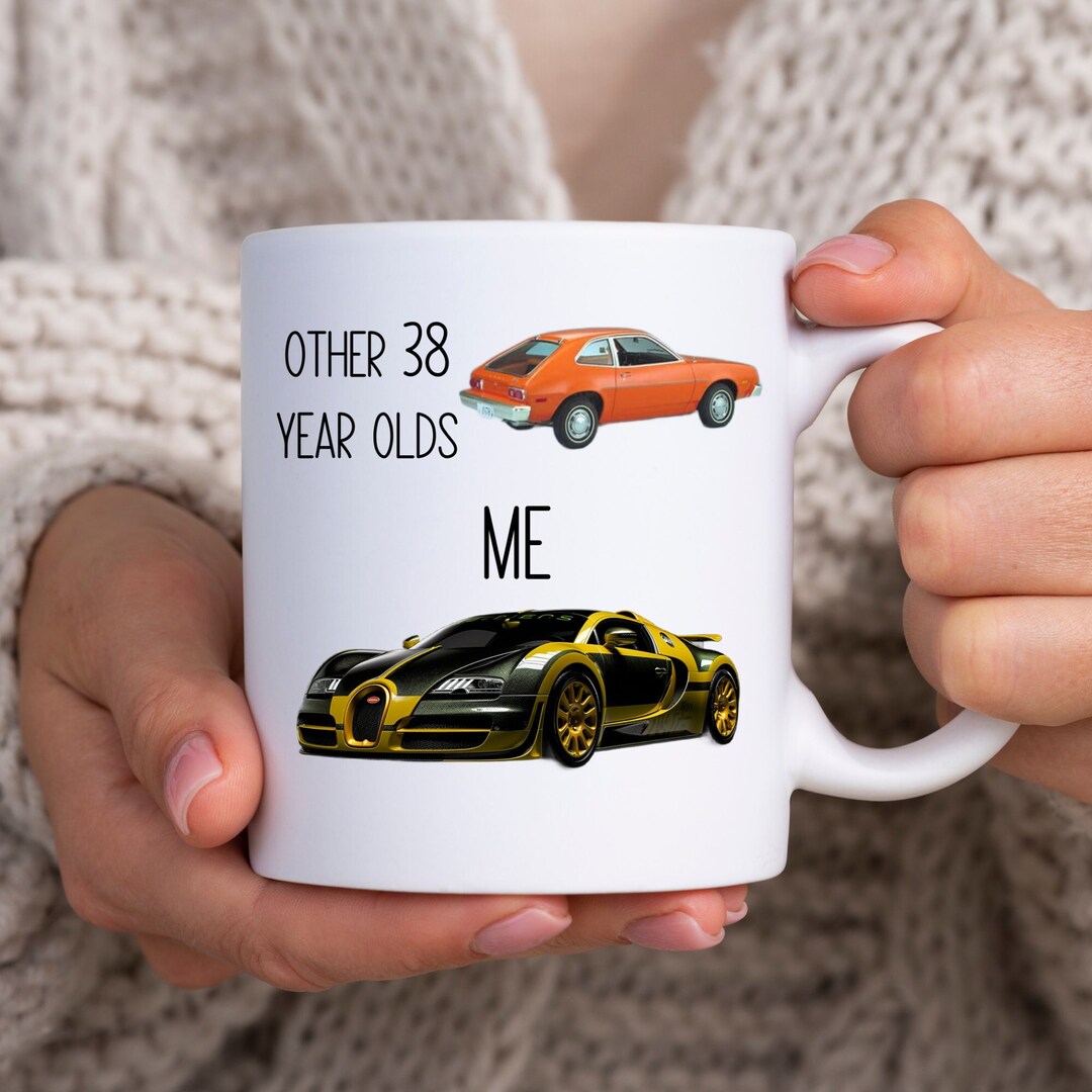 38th Birthday, 38 Year Old, 38th Birthday Men, 38th Birthday Mug, 38 ...