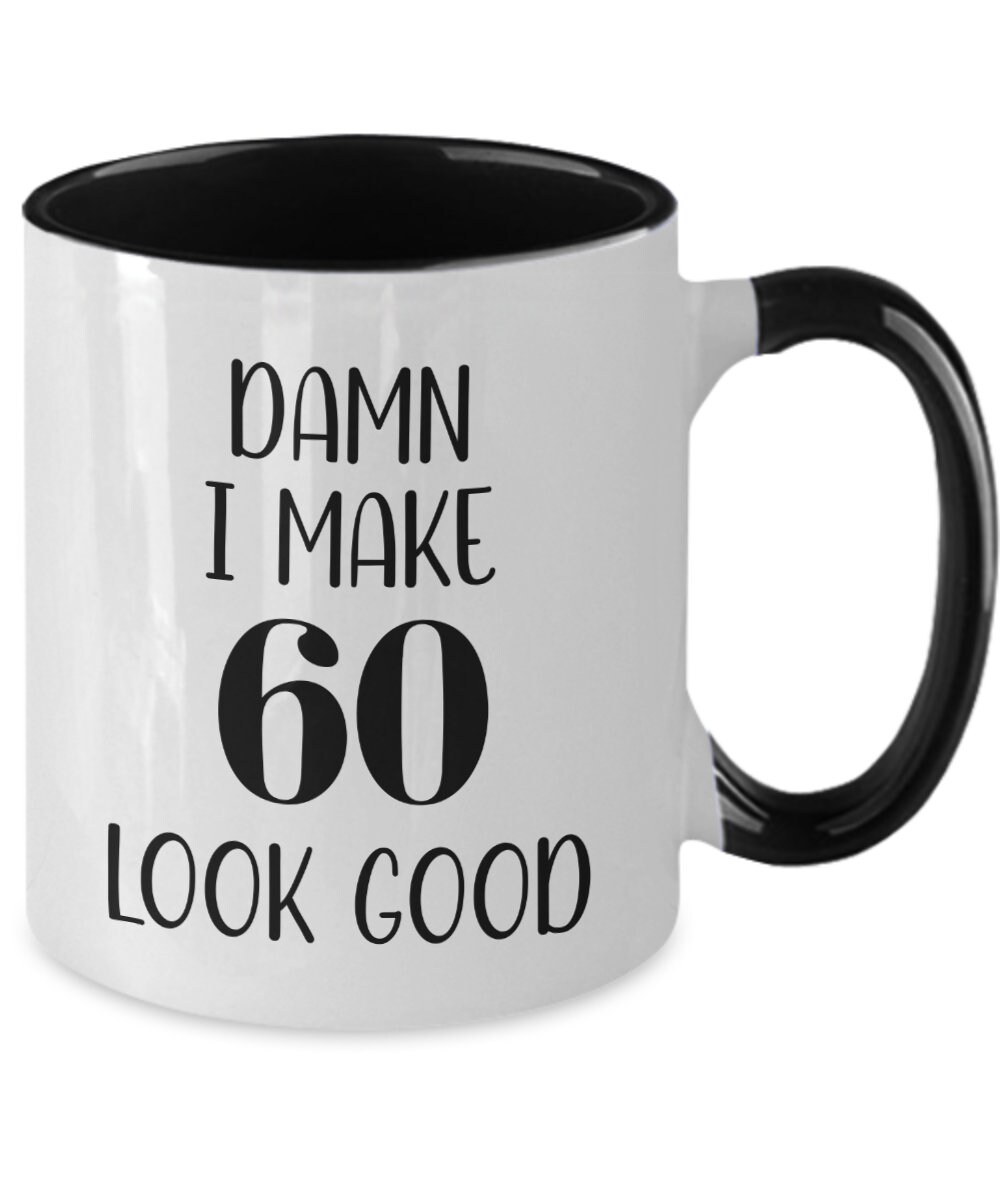 60th Birthday, 60th Birthday Mug, 60th Birthday Gift for Men, 60th ...