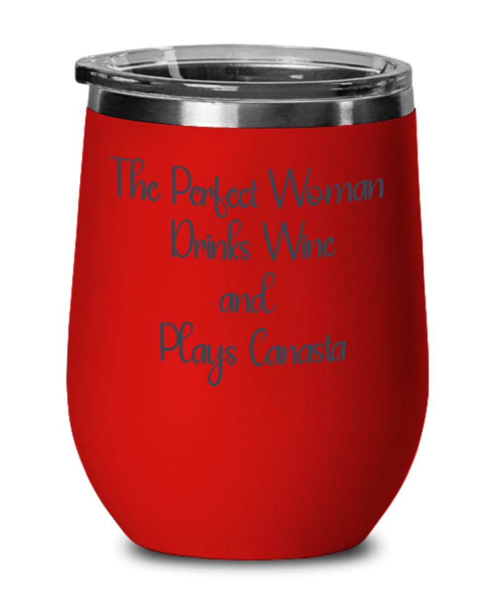 Canasta Gifts, Canasta, Canasta Gift, Canasta Wine Glass, Gift Ideas ...
