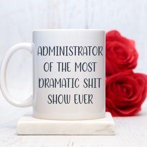 Administrator Gift, Home Administrator, Personalized Admin Mug ...