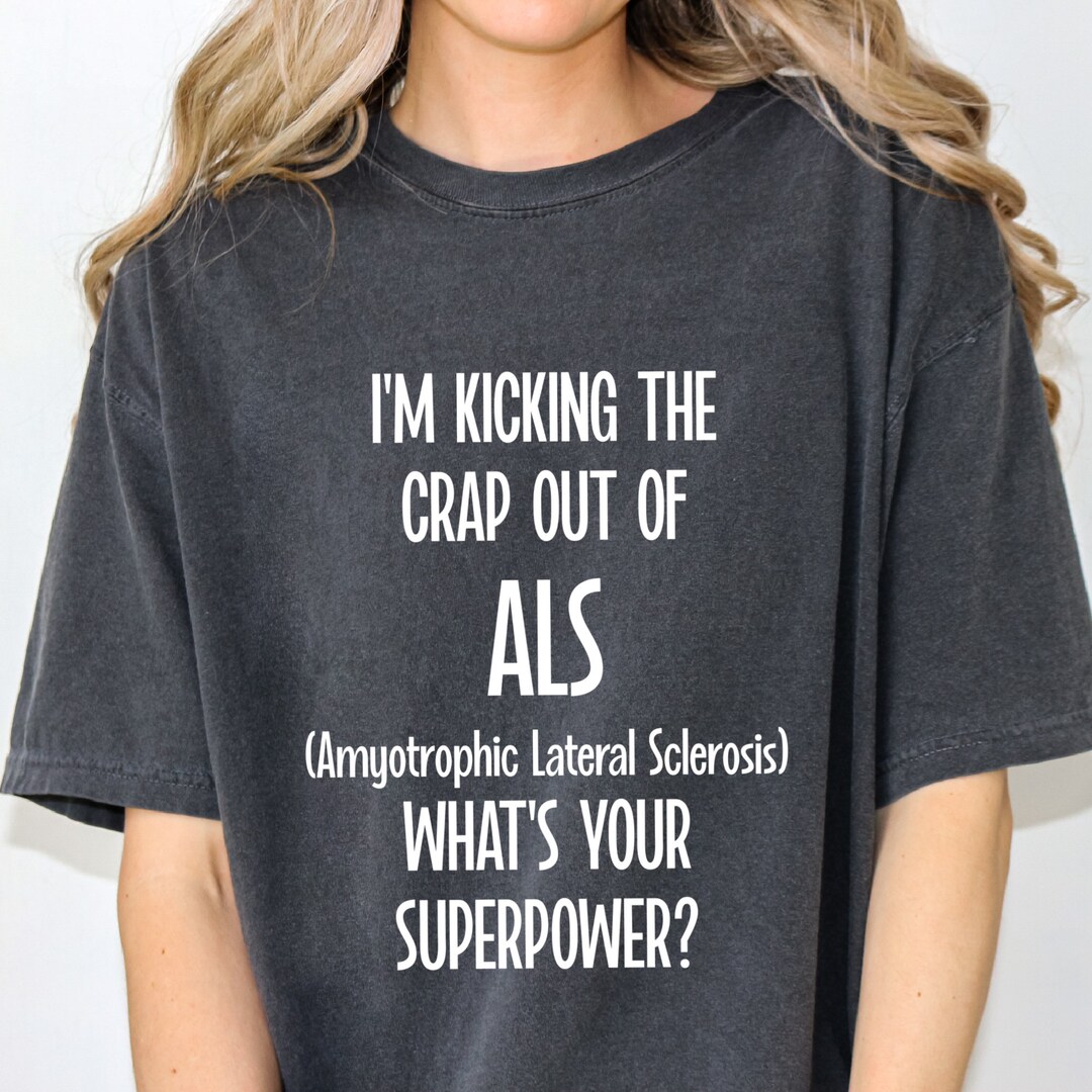 ALS Awareness T-shirt, Als Warrior Shirt, Amyotrophic Lateral Sclerosis ...