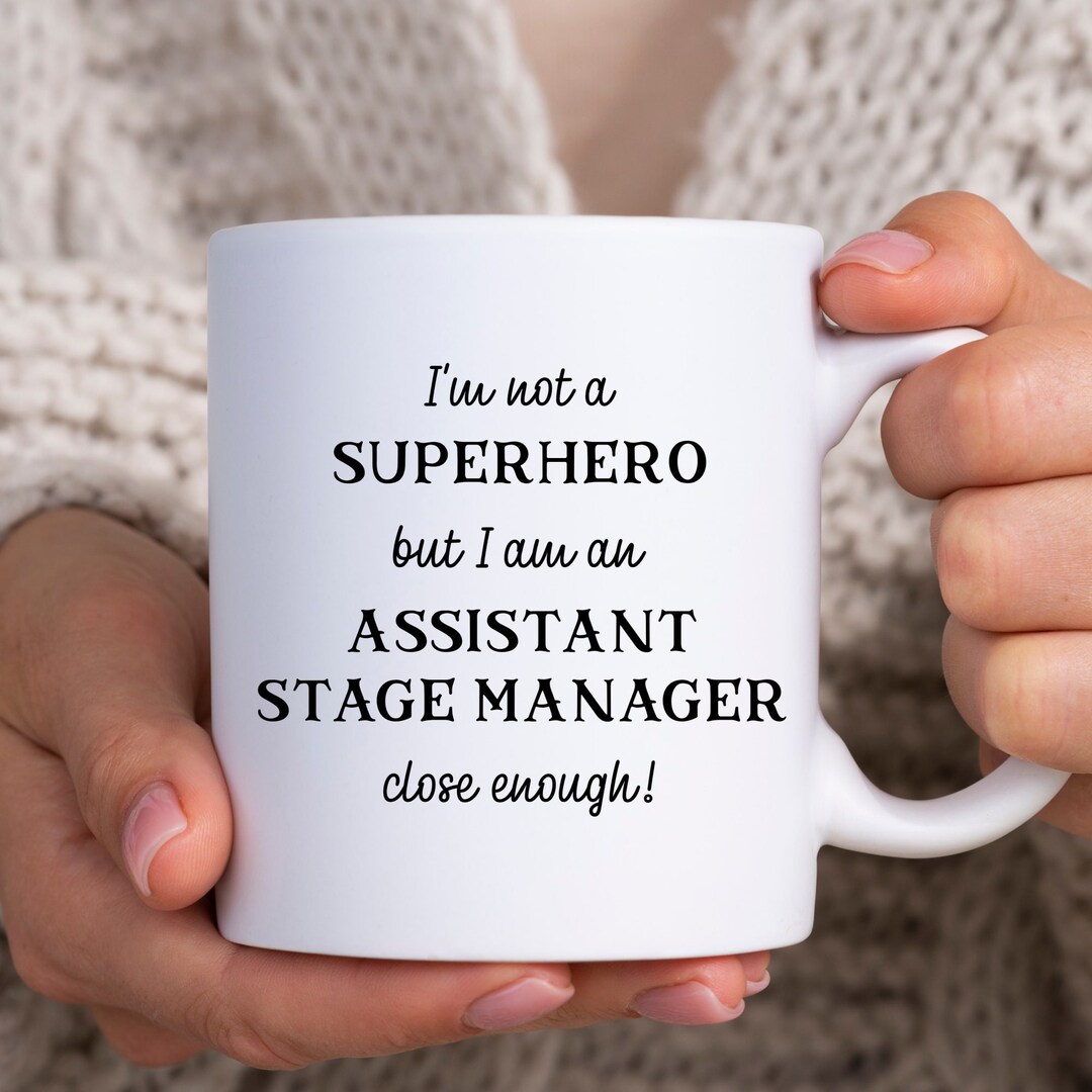 Assistant Stage Manager, Assistant Stage Manager Gift, Personalized ...