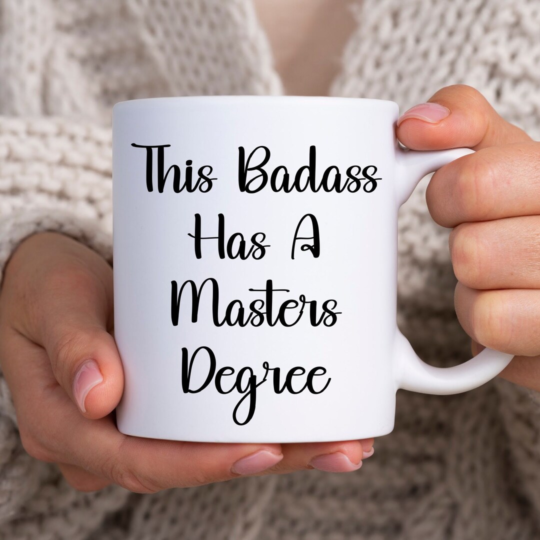 Masters Degree, Masters Degree Graduation Gift, Graduation Gifts ...