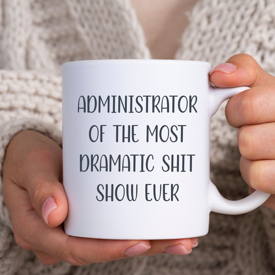 Administrator Gift, Home Administrator, Personalized Admin Mug ...