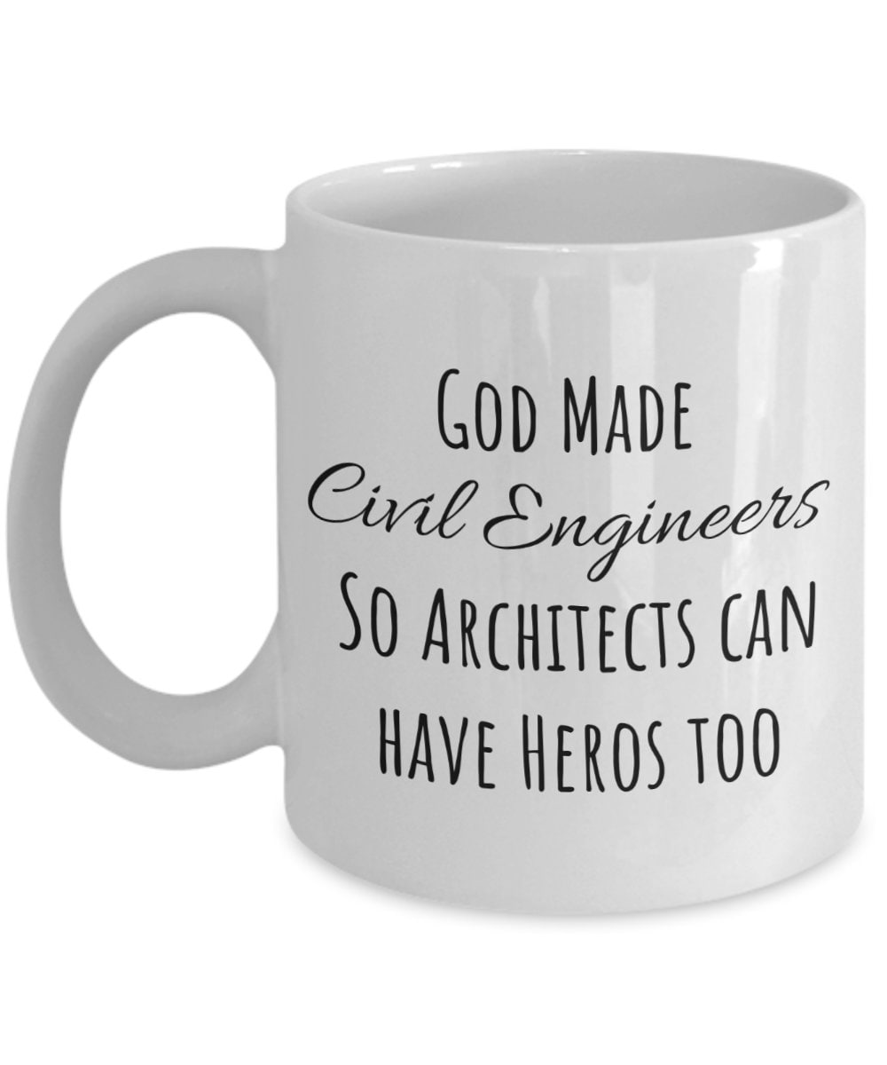 Civil Engineer Coffee Mug, Civil Engineer Gift, Civil Engineer Joke ...