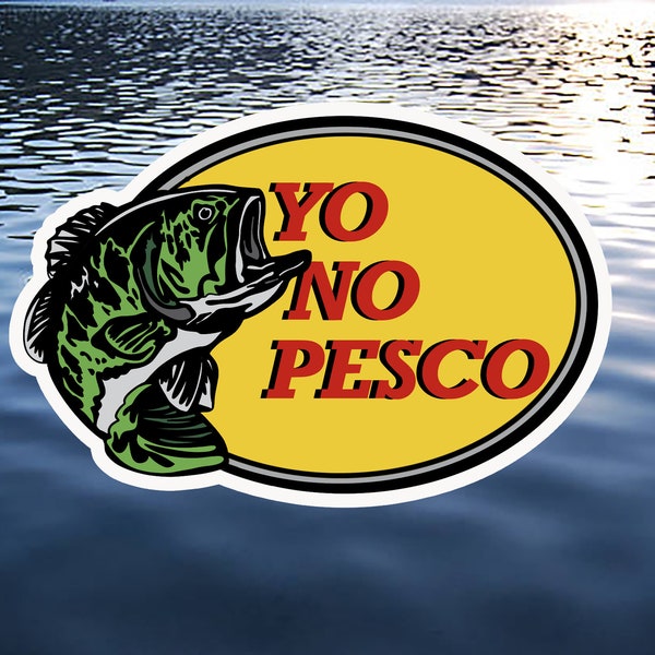 Yo No Pesco Stickers - Etsy