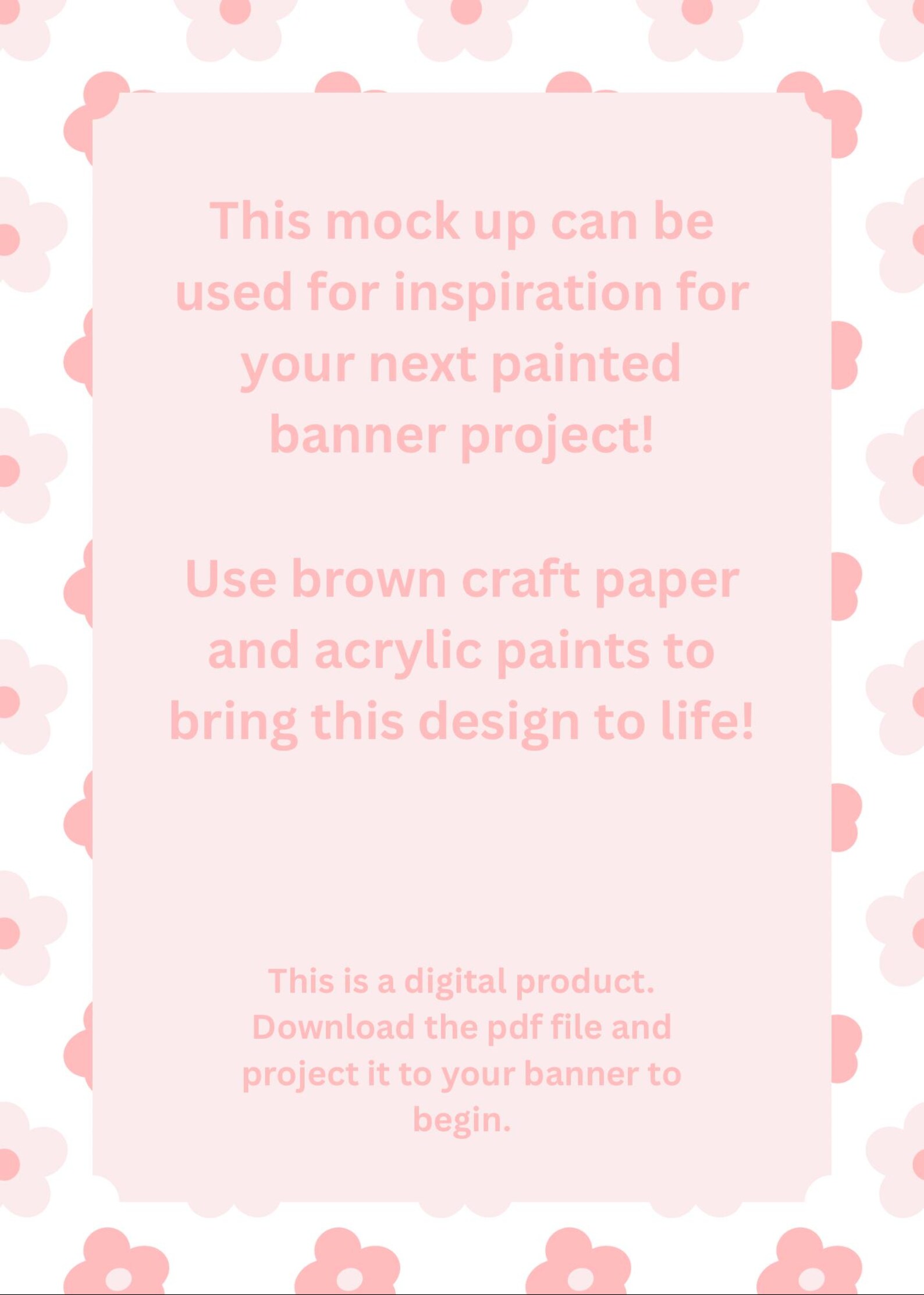 Hello Fall | Happy Fall Y’all | Hand Painted Door Banner Template ...