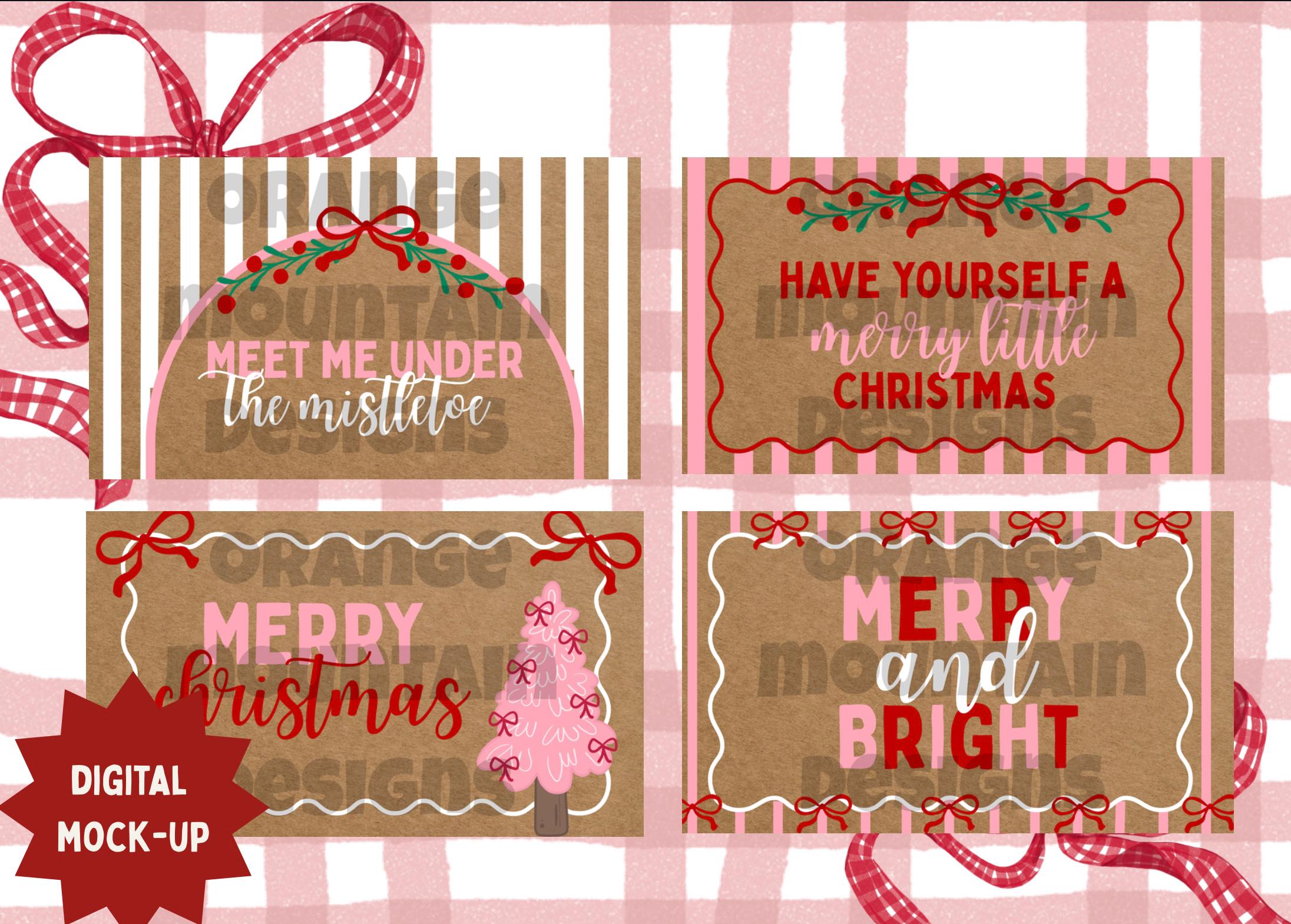 Christmas Banner Template Bundle | Editable in Canva | 35x60 DIY ...