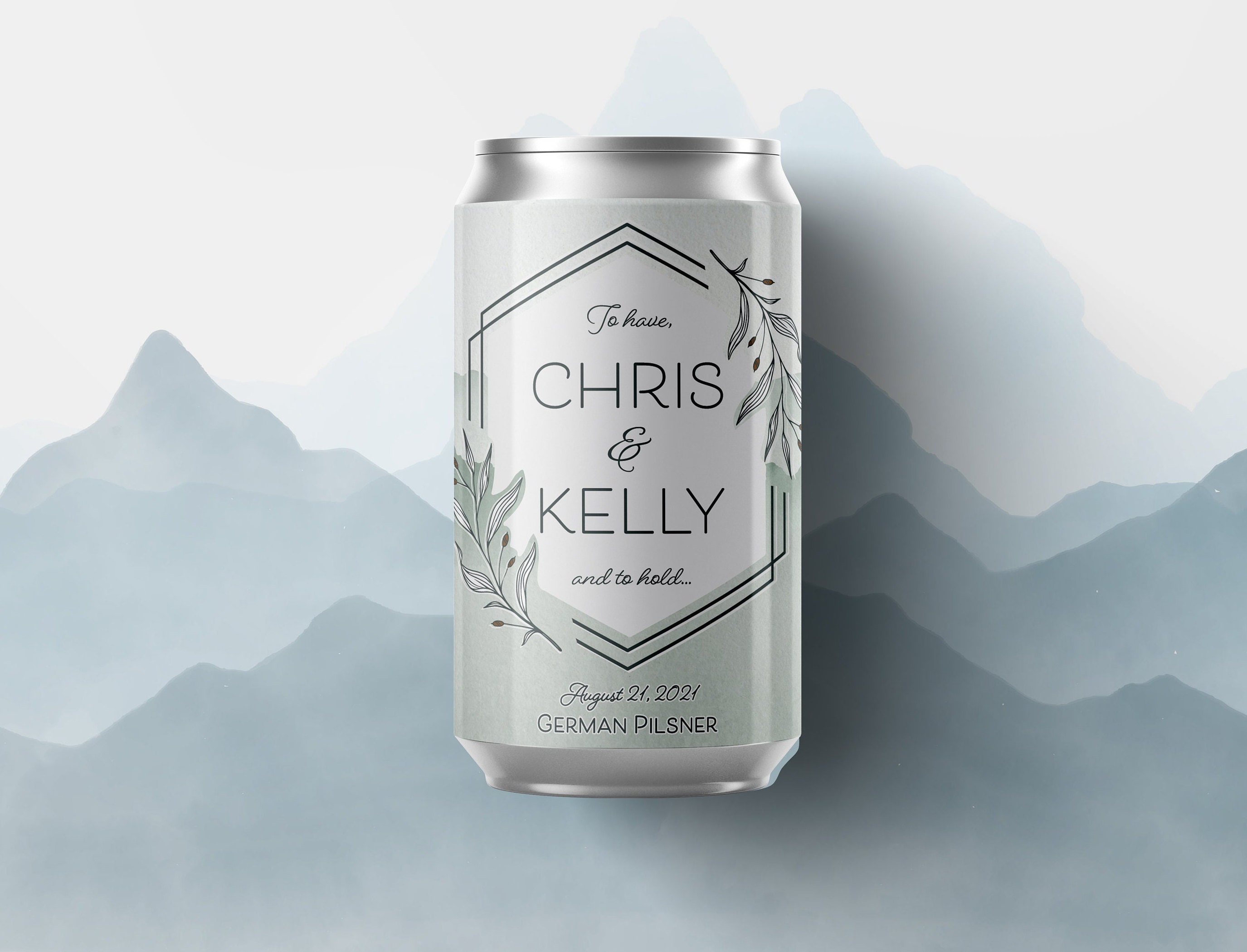 Custom Beer Label for Wedding, Anniversary, Engagement, Etc. - Etsy