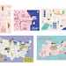 Custom Hand Illustrated Business Map, Place Map, Welcome Map, Itinerary ...