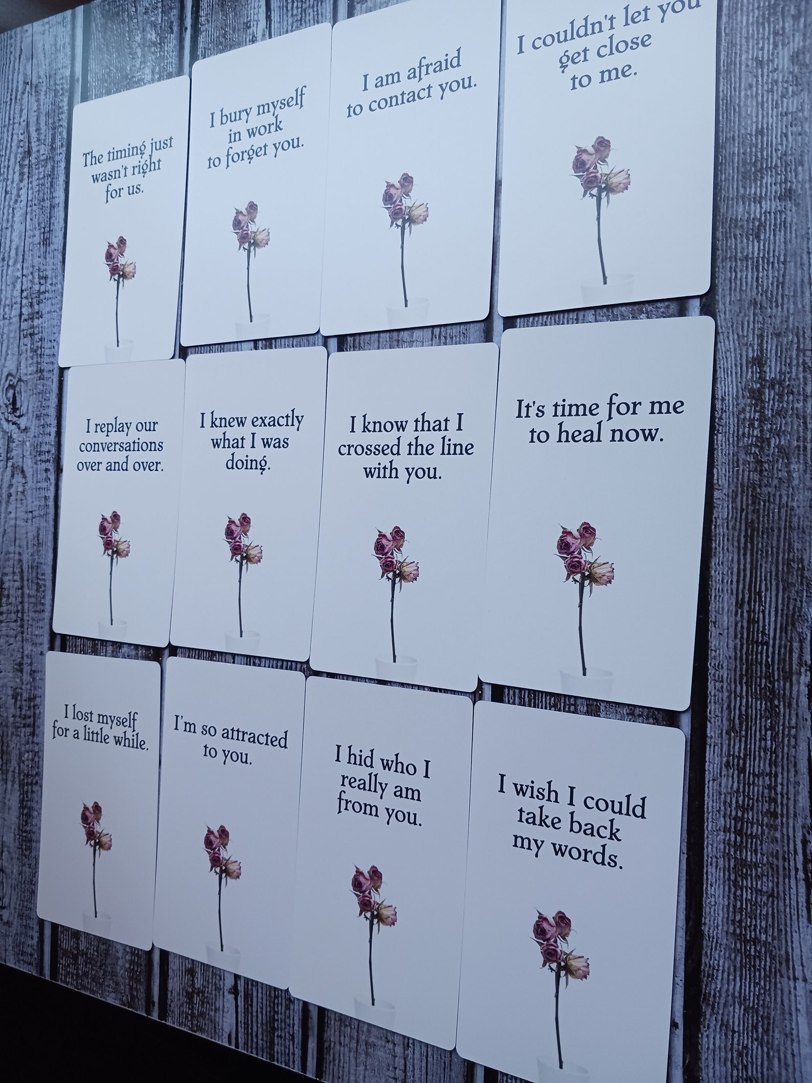 12 CARD PULL ONLY Channeled Messages Hidden Truth Messages Intuitive ...