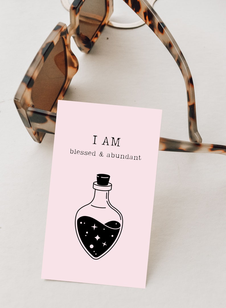 Printable Success Affirmation Cards Goal Achievement Mindset ...