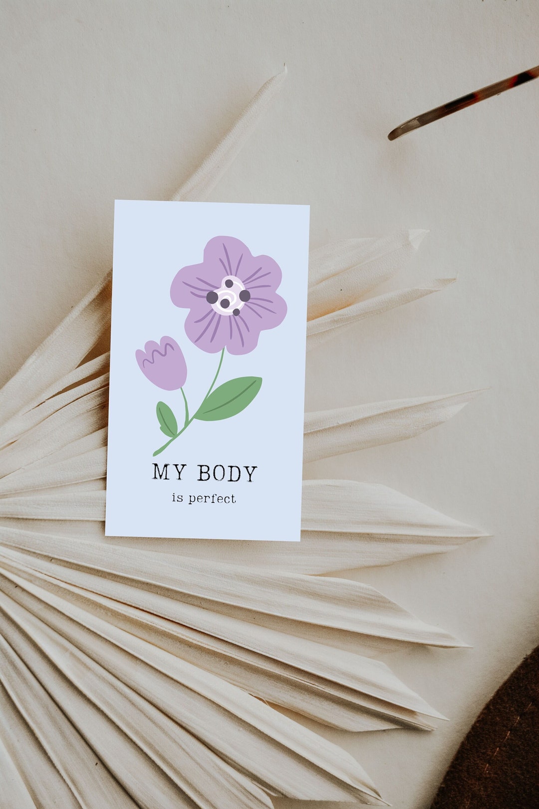 Positive Body Image Cards for Self Esteem Body Confidence Affirmation ...