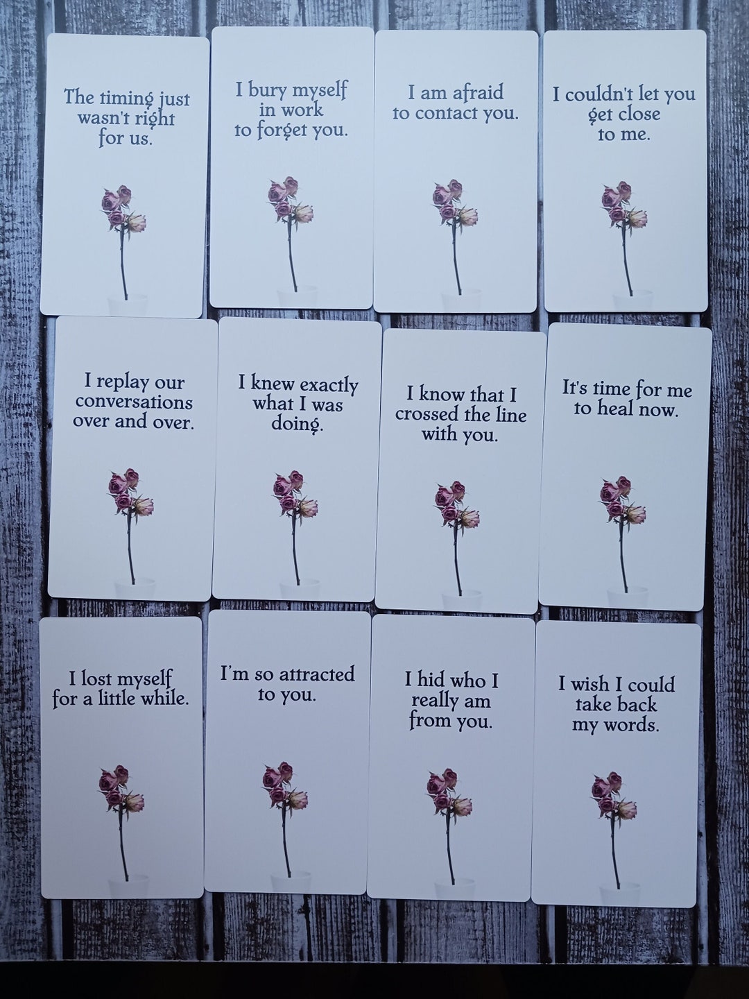 12 CARD PULL ONLY Channeled Messages Hidden Truth Messages - Etsy