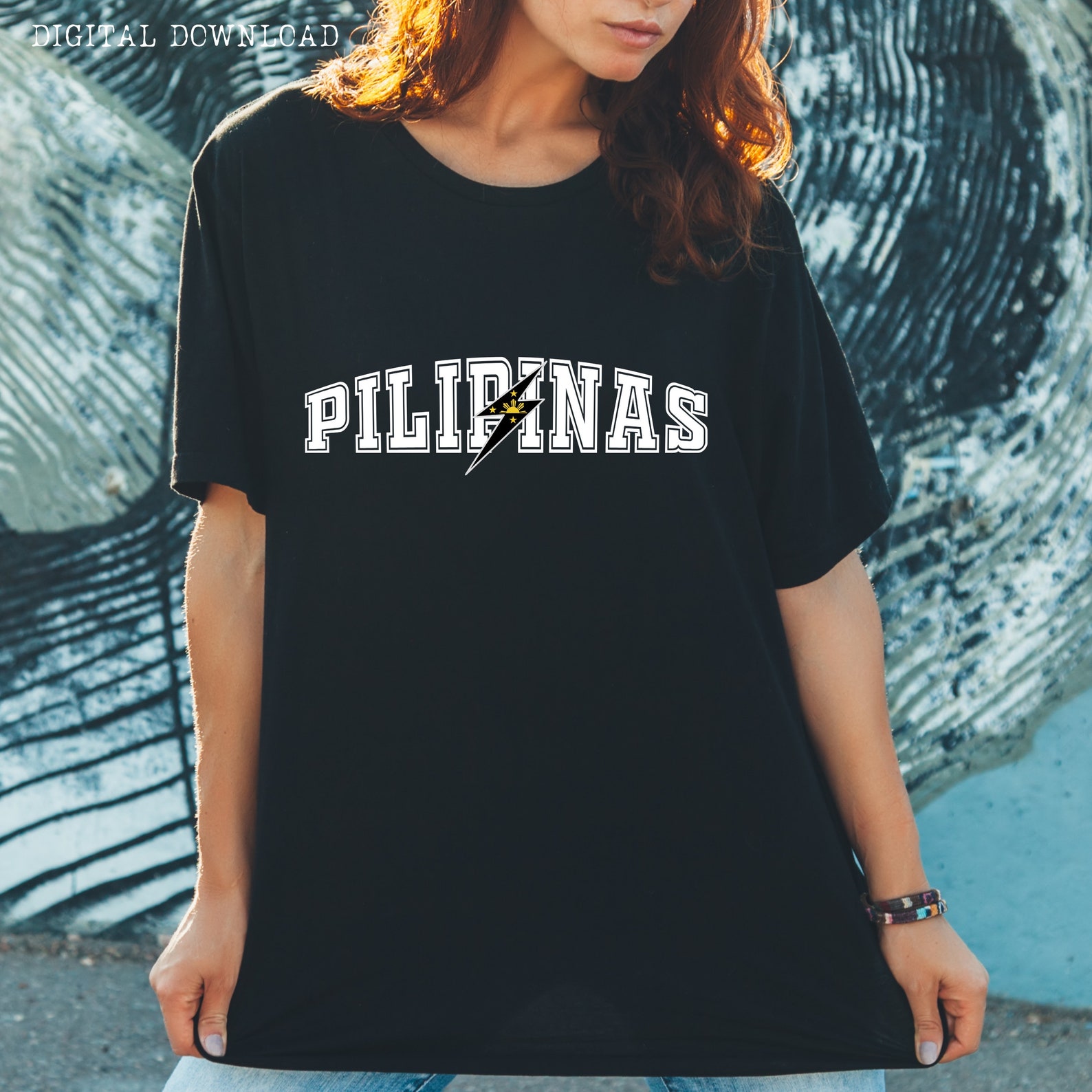 Pilipinas Varsity Font SVG Bundle: Filipino Sun & Stars (digital ...