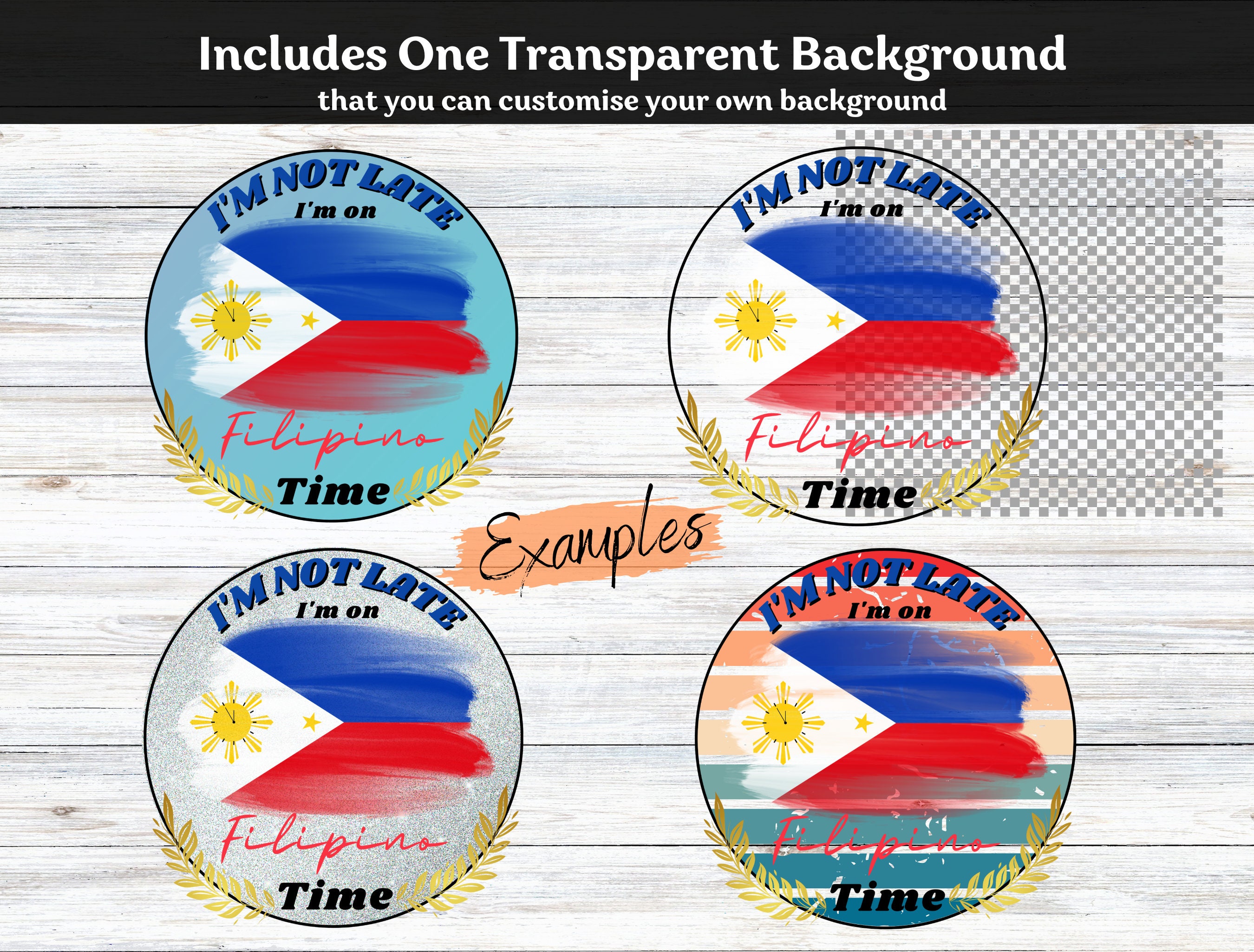 Funny Filipino Flag Clip Arts, Philippines Flag PNG Printable, Pinoy ...