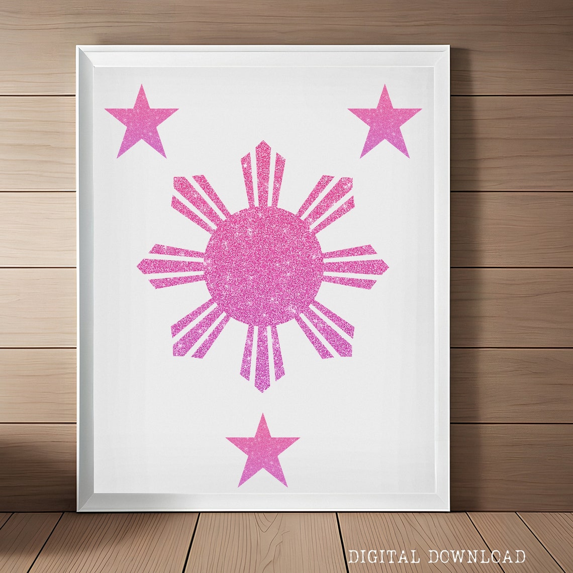 Philippines Sun Stars PNG Clip Arts, Filipino Symbols PNG Printable, 16 ...