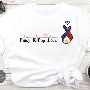 Philippines Flag PNG, Filipino Flag, Pinoy K-pop Lover Shirt Printable ...