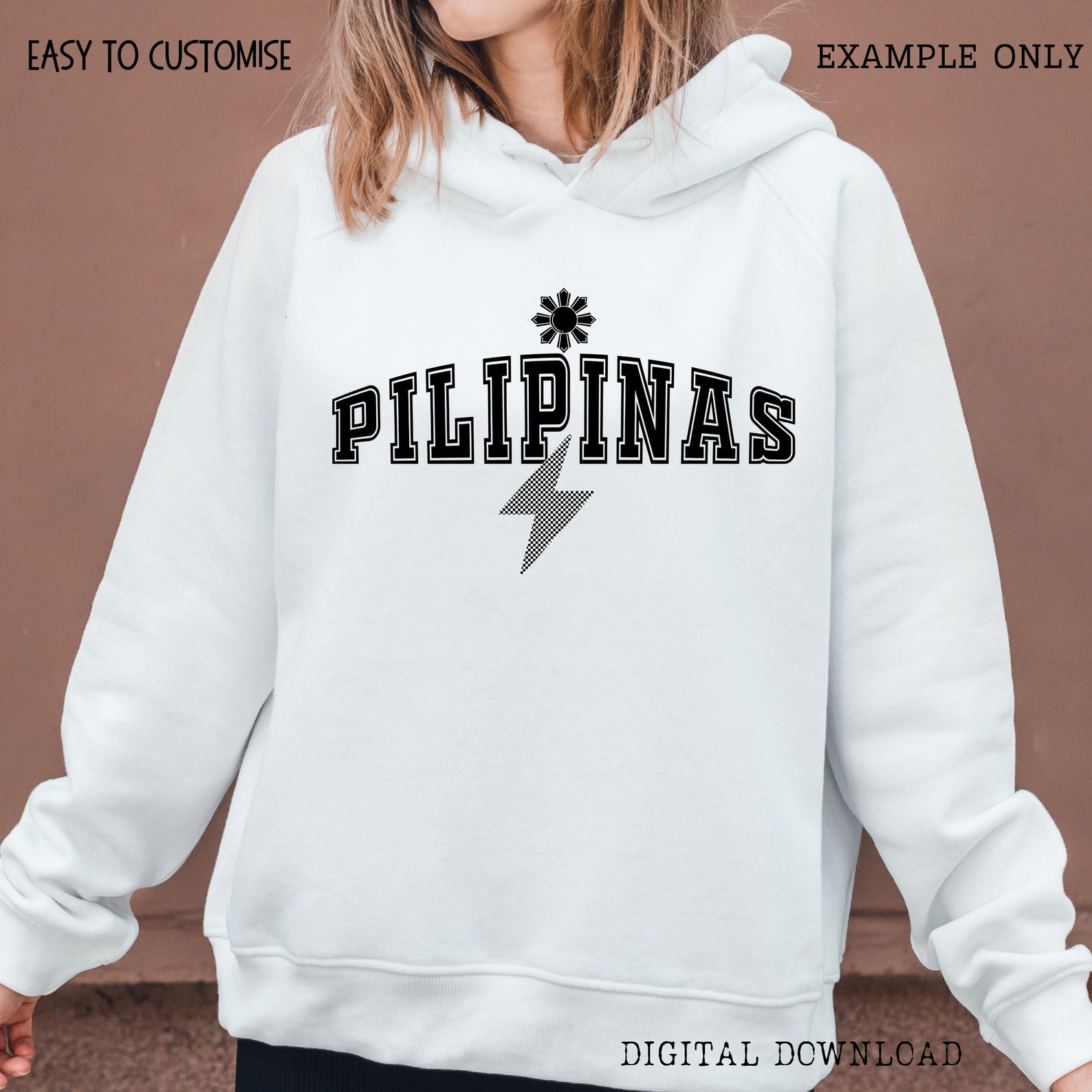 Pilipinas Varsity Font SVG Bundle: Filipino Sun & Stars (digital ...