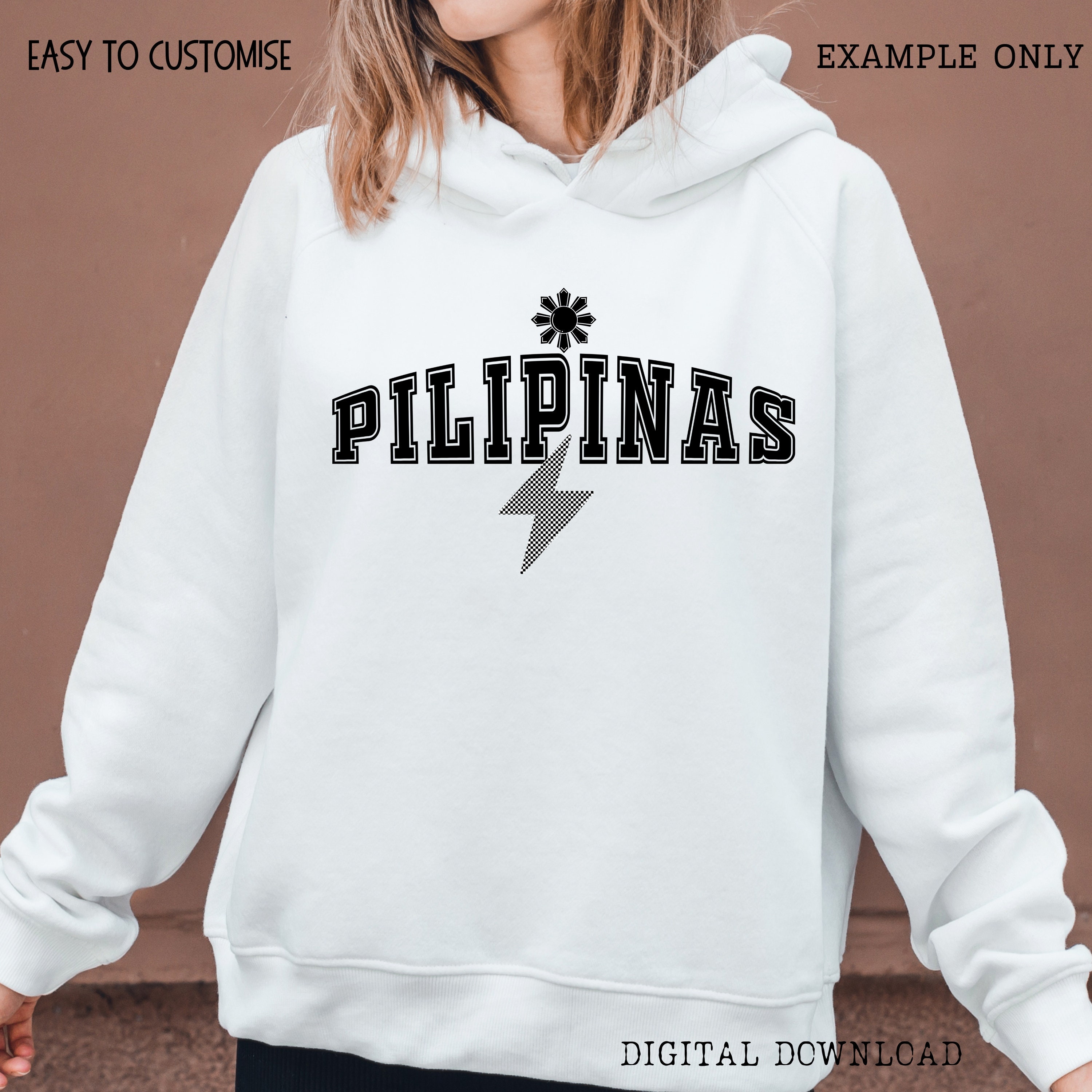 Pilipinas Varsity Font SVG Bundle: Filipino Sun & Stars (digital ...