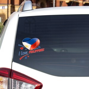 Philippines Flags Filipino Flag Heart PNG Sublimation Designs Bundle of ...