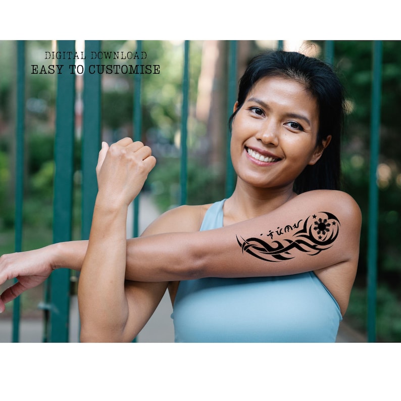 Tribal Philippines Sun SVG: Filipino Clipart Designs (digital Download ...