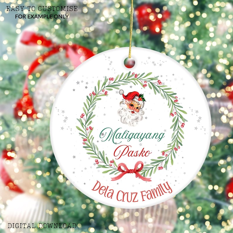 Filipino Christmas Ornaments, Maligayang Pasko Png, Appreciation ...
