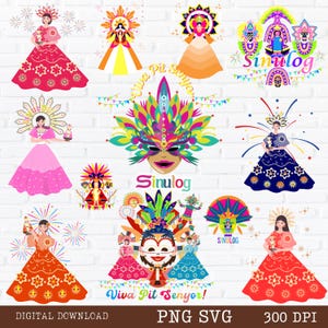 Philippine Sinulog Celebration Png, Sinulog-santo Niño Festival Clip ...