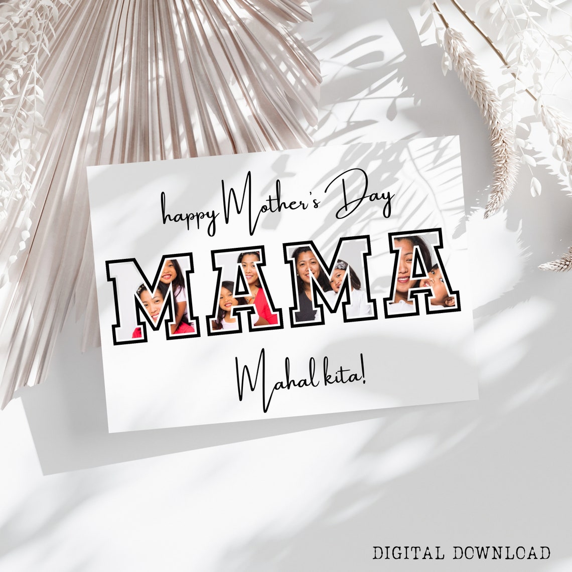 Fill Your Mama Frames, Canva Editable Mama Frames, Bundle of 7 Mama ...