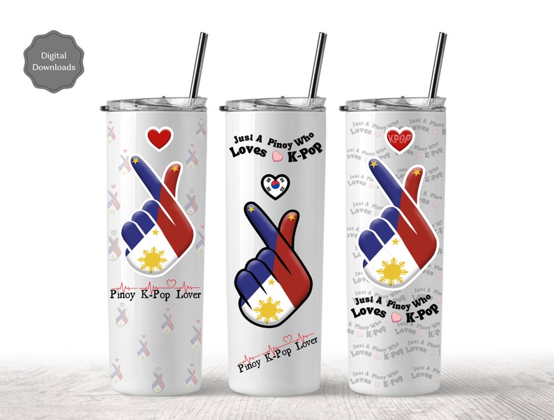 Philippines Flag PNG, Filipino Flag, Pinoy K-pop Lover Shirt Printable ...