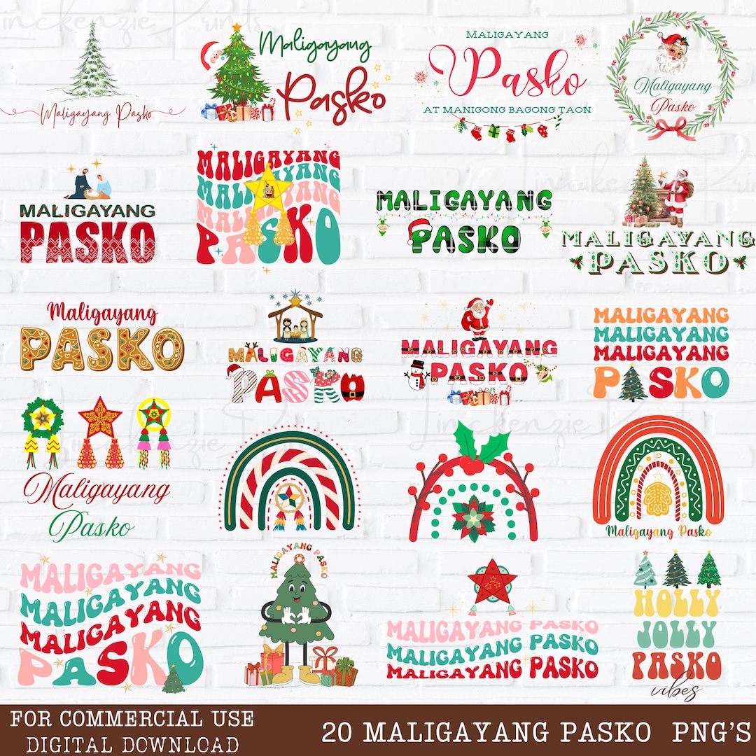 Filipino Christmas Ornaments, Maligayang Pasko Png, Appreciation ...