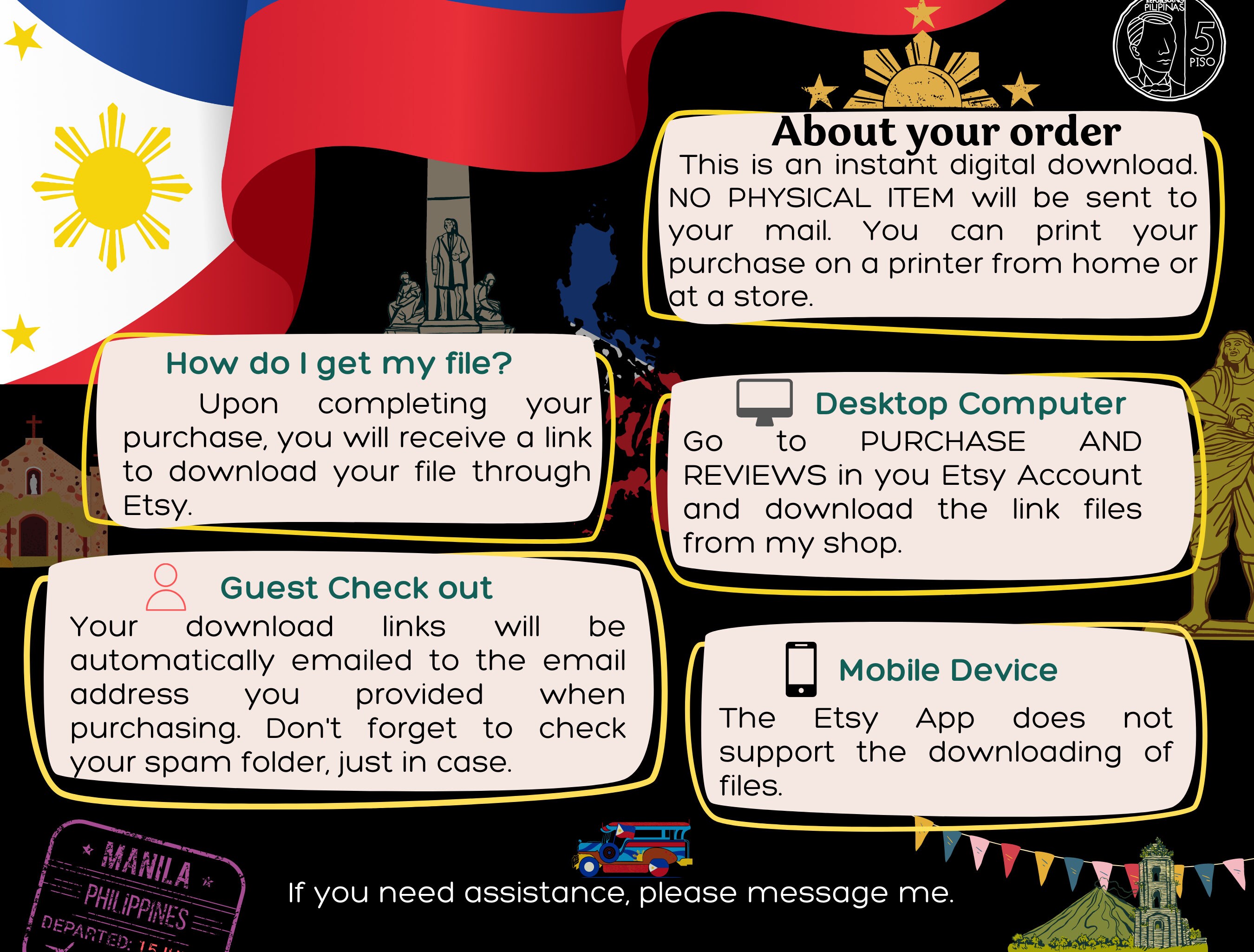 Philippines Flags Filipino Flag Heart PNG Sublimation Designs Bundle of ...