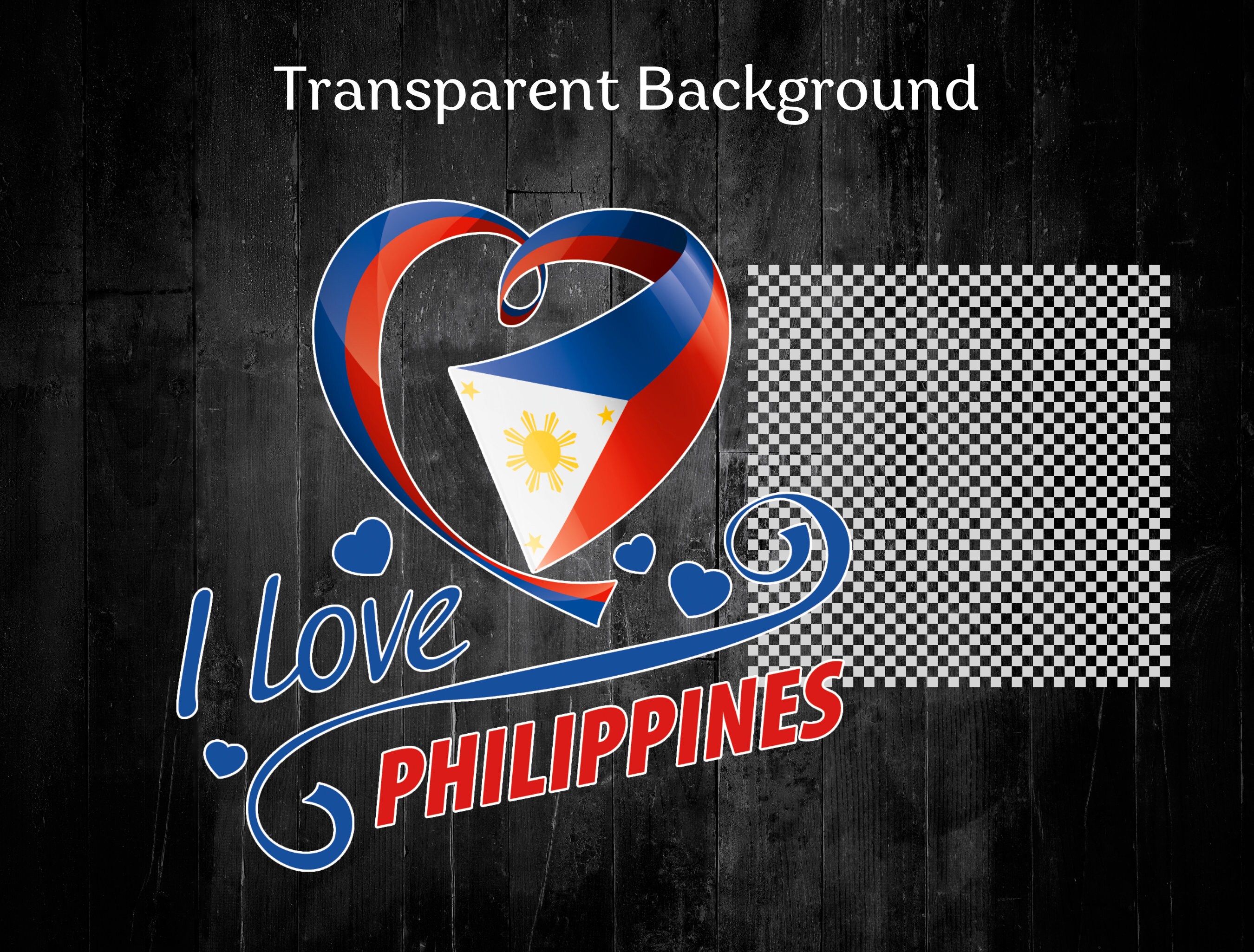 Philippines Flags Filipino Flag Heart PNG Sublimation Designs Bundle of ...