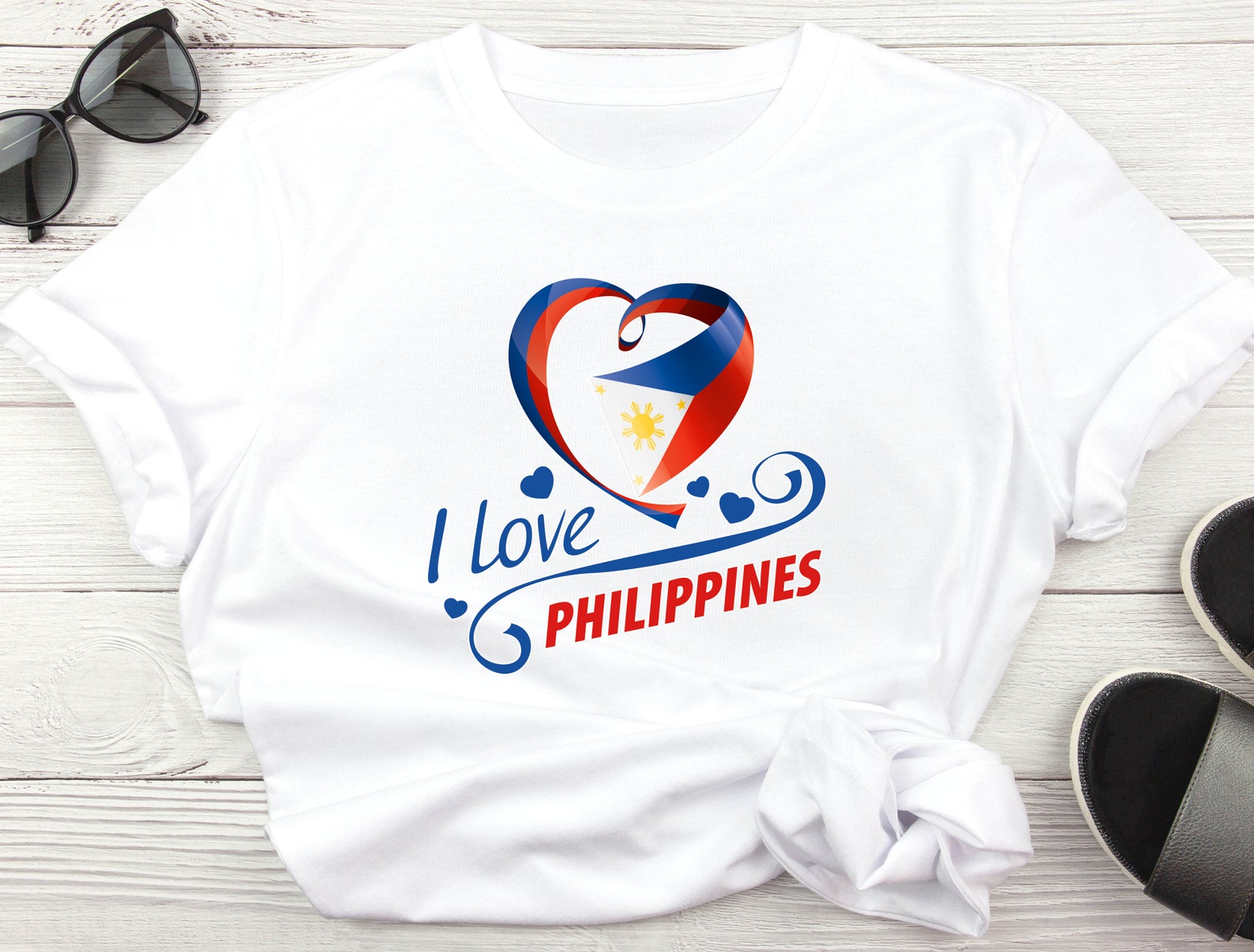 Philippine Flag Heart PNG: Sublimation Designs Bundle (digital Download ...